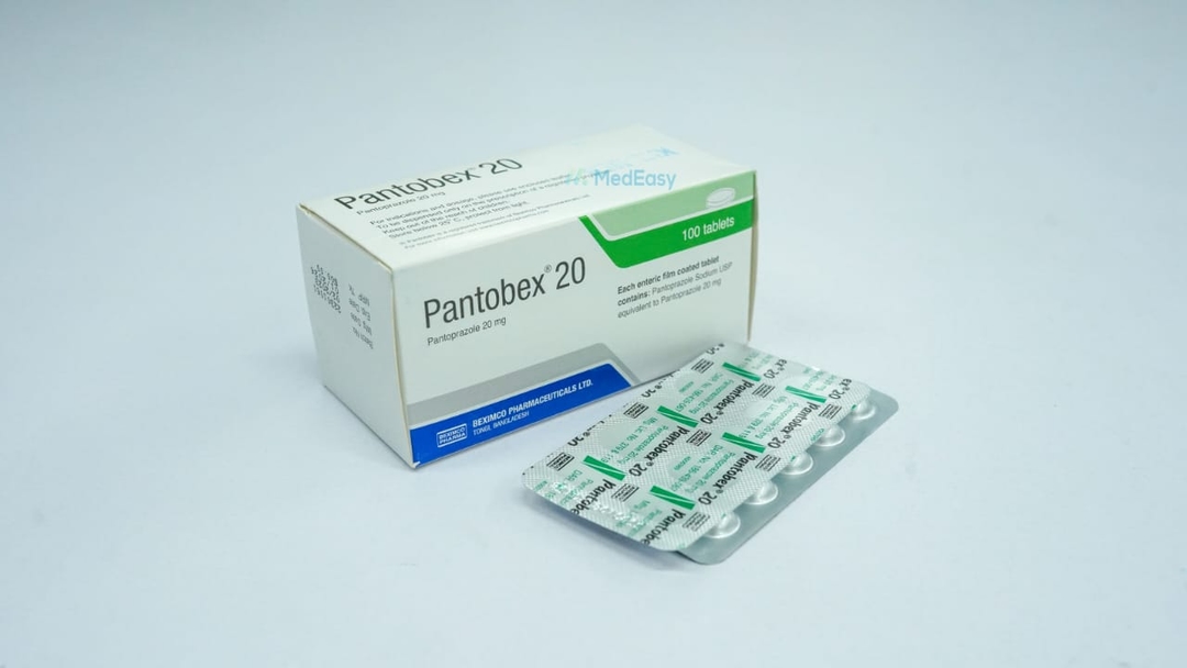 pantonix 20 mg Tablet - প্যানটোনিক্স ২০ মি.গ্রা. ট্যাবলেট | MedEasy