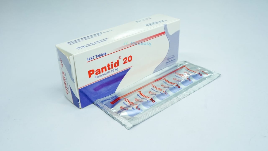 pantonix 20 mg Tablet - প্যানটোনিক্স ২০ মি.গ্রা. ট্যাবলেট | MedEasy