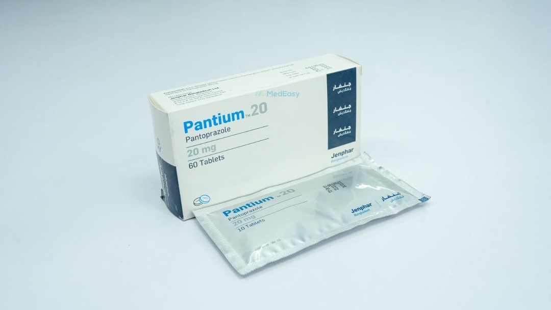 pantonix 20 mg Tablet - প্যানটোনিক্স ২০ মি.গ্রা. ট্যাবলেট | MedEasy