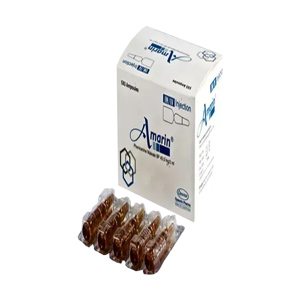 Amarin 45.5 mg/2 ml Injection - অ্যামারিন ৪৫.৫ মি.গ্রা./২ মি.লি. ইঞ্জেকসন | MedEasy