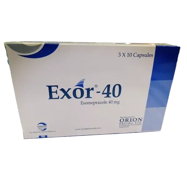 Exor 40 mg Capsule - এক্সর ৪০ মি.গ্রা. ক্যাপসুল | MedEasy