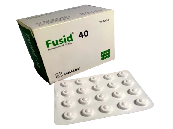 Fusid 40 mg Tablet - ফুসিড ৪০ মি.গ্রা. ট্যাবলেট | MedEasy