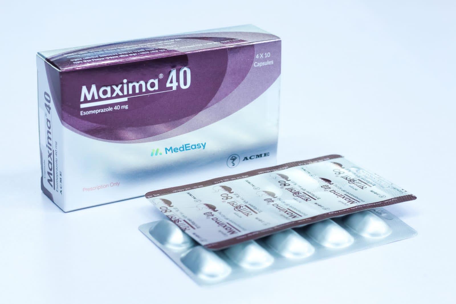 Maxima 40 mg Capsule | MedEasy