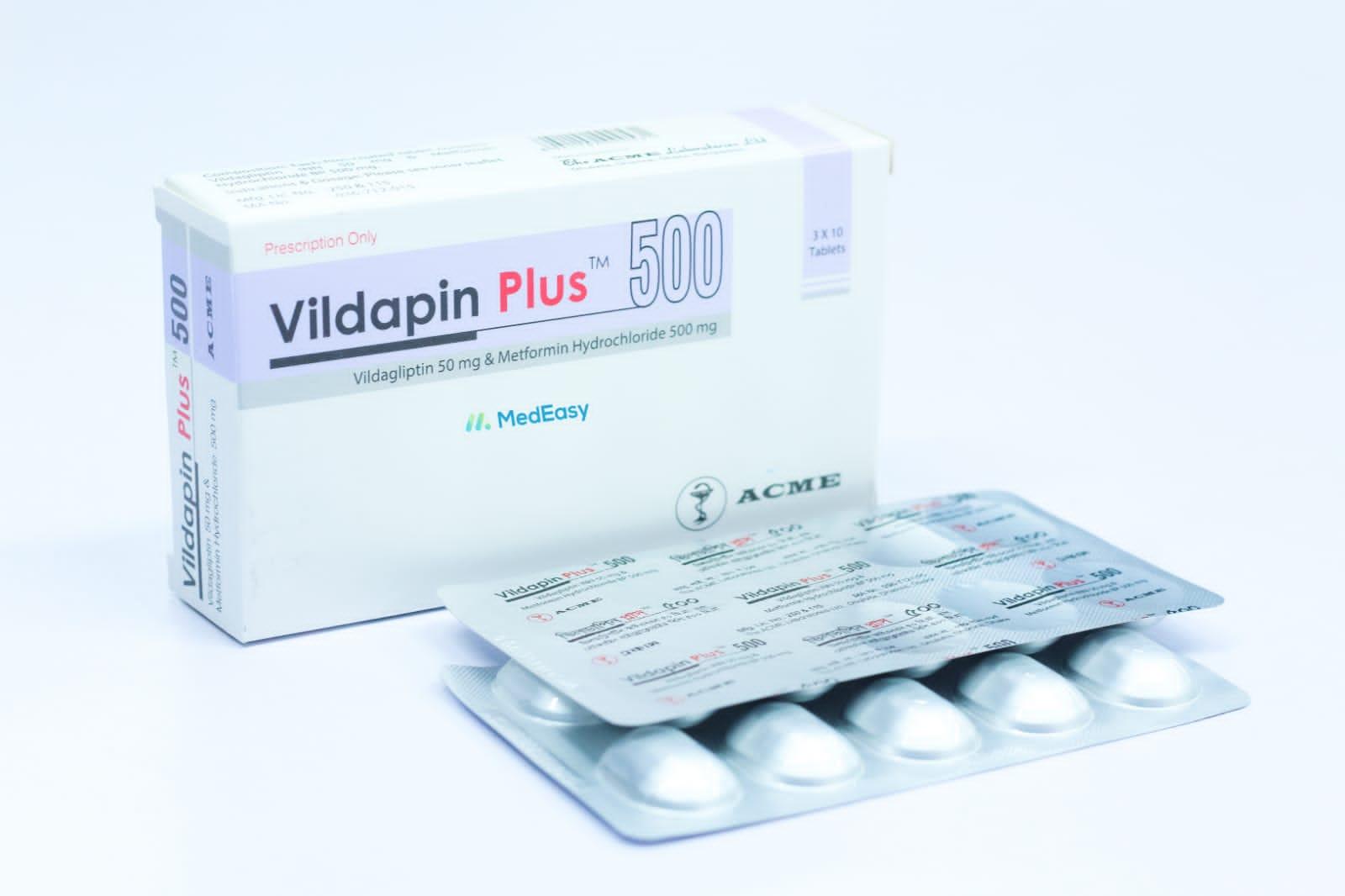 Vildapin Plus 50 mg+500 mg | MedEasy