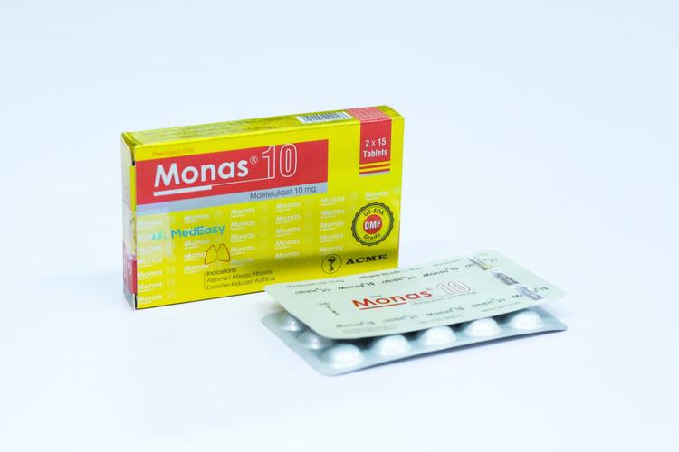 Monas 10 mg Tablet - মোনাস ১০ মি.গ্রা. ট্যাবলেট | MedEasy