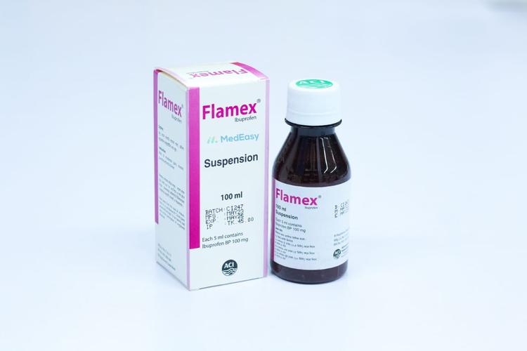 Flamex 100 ml - ফ্ল্যামেক্স ১০০ মি.গ্রা. সাসপেনশন | MedEasy