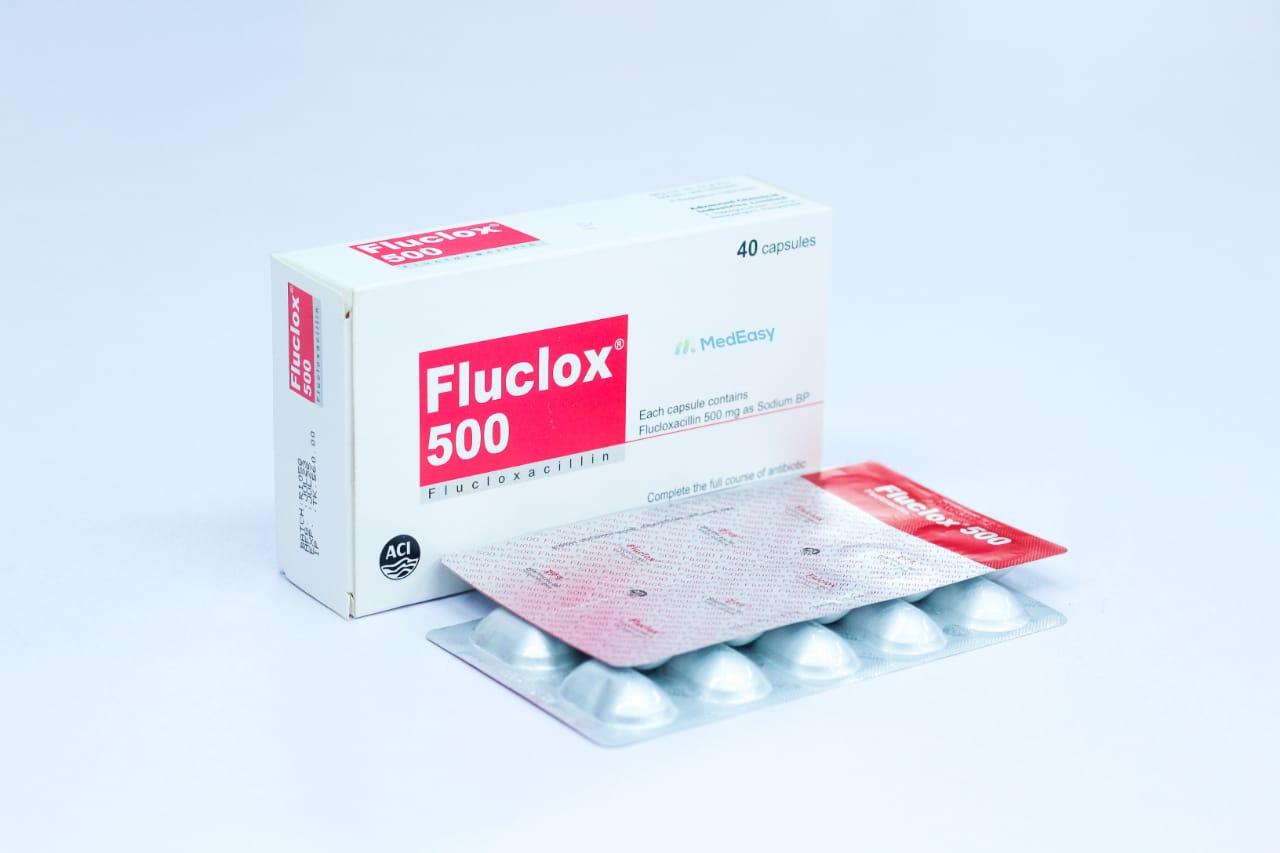 Fluclox 500 mg Capsule - ফ্লুক্লক্স ৫০০ মি.গ্রা. ক্যাপসুল | MedEasy