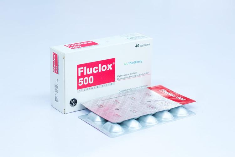 Fluclox 500 mg Capsule - ফ্লুক্লক্স ৫০০ মি.গ্রা. ক্যাপসুল | MedEasy
