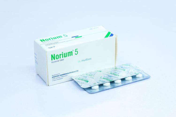 Norium 5 mg - নরিয়াম ৫ মি.গ্রা. ট্যাবলেট | MedEasy