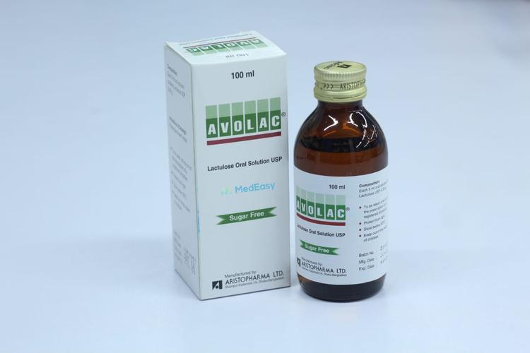Avolac 100 ml Oral Solution - এভোল্যাক ১০০ মি.লি. ওরাল সল্যুসন | MedEasy