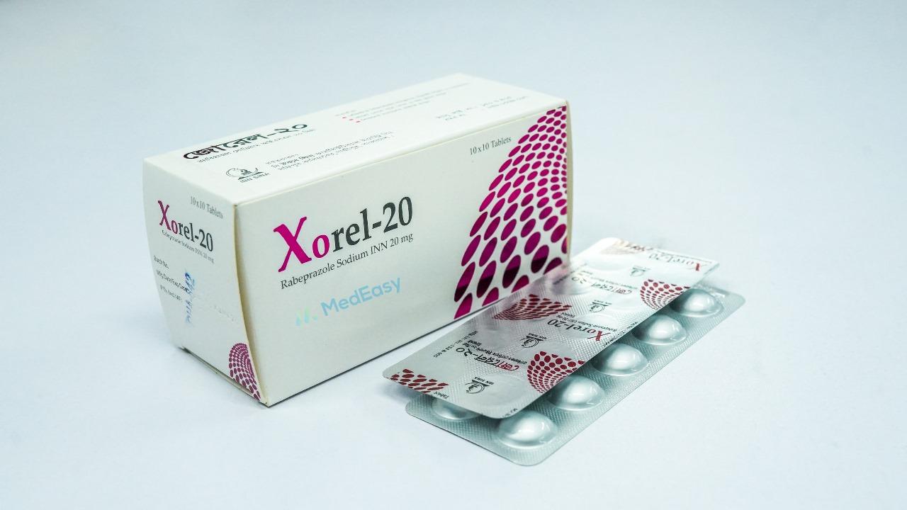 Xorel 20mg Tablet - জোরেল ২০ মি.গ্রা. ট্যাবলেট | MedEasy