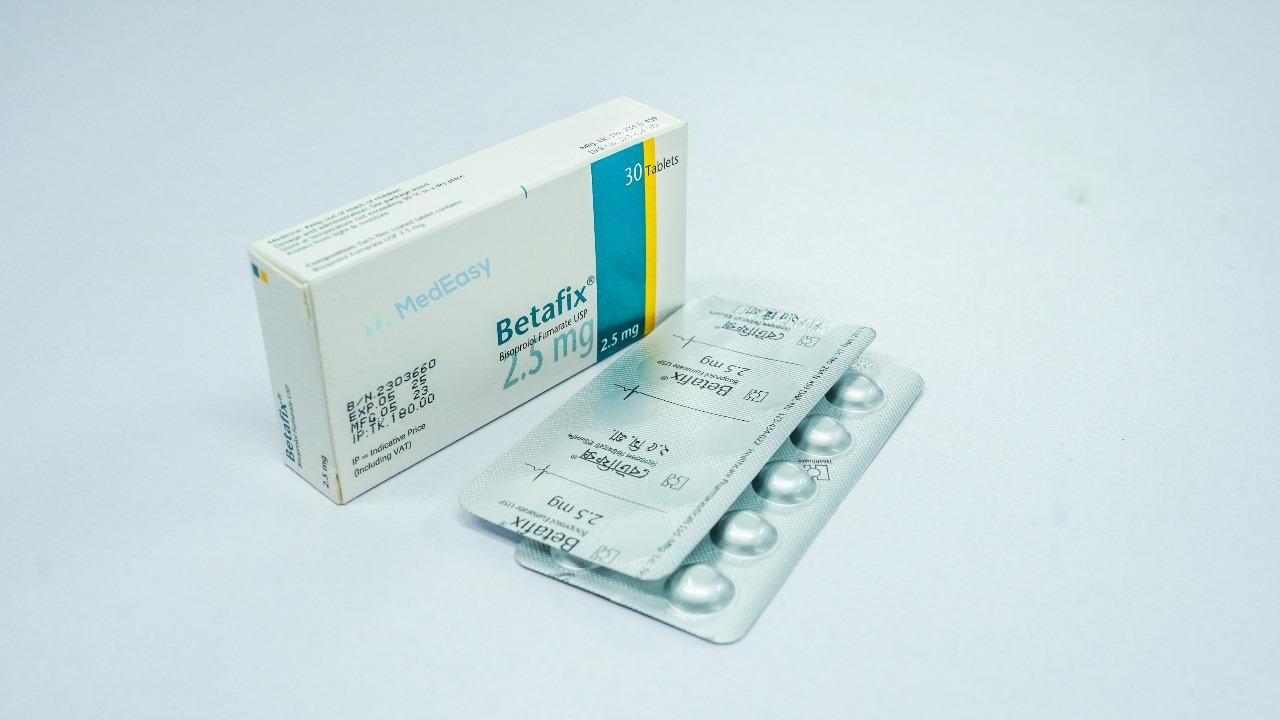 Betafix 2.5 mg Tablet - বেটাফিক্স ২.৫ মি.গ্রা. ট্যাবলেট | MedEasy