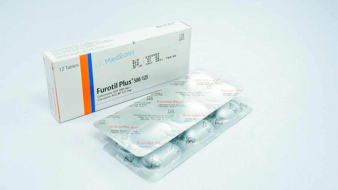 Furotil Plus 500 mg+125 mg | MedEasy