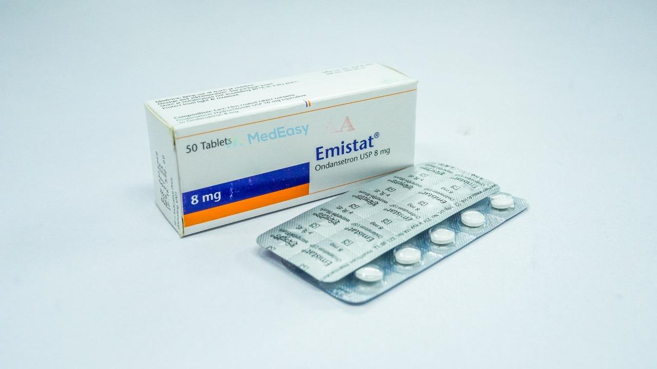 Emistat 8 mg - ইমিসটেট ৮ মি.গ্রা. ট্যাবলেট | MedEasy