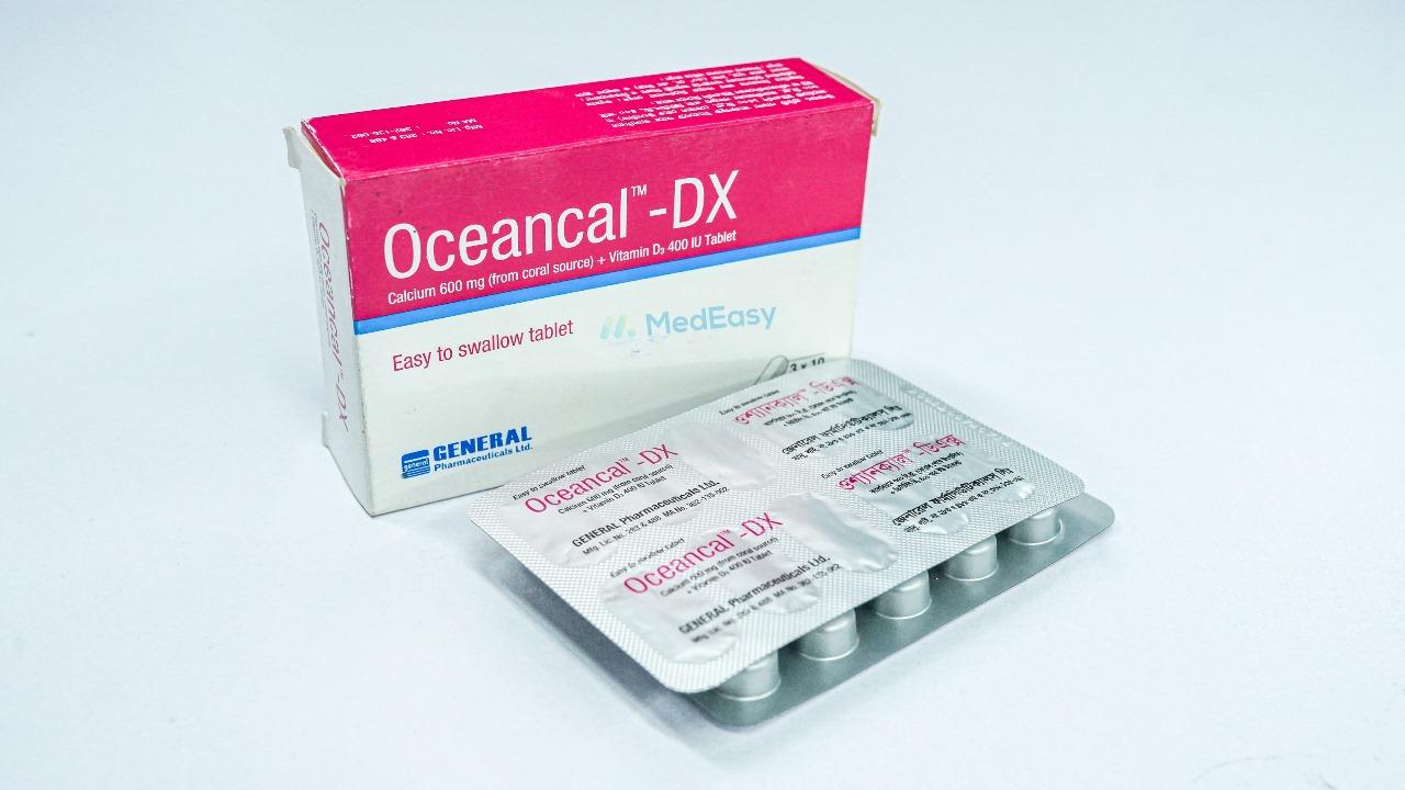 Oceancal DX 600 mg+400 IU | MedEasy