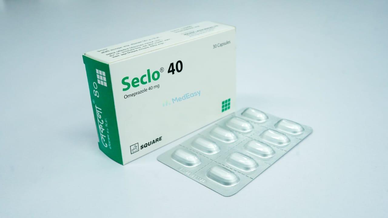 Seclo 40 mg Capsule - সেকলো ৪০ মি.গ্রা. ক্যাপসুল | MedEasy