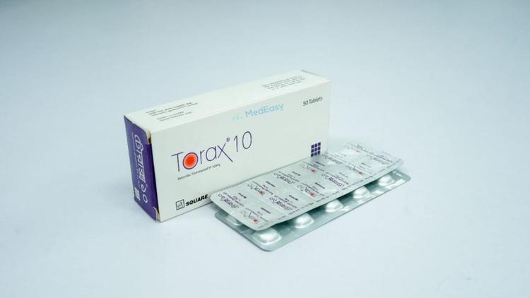 Torax 10 mg - টোরাক্স ১০ মি.গ্রা. ট্যাবলেট | MedEasy
