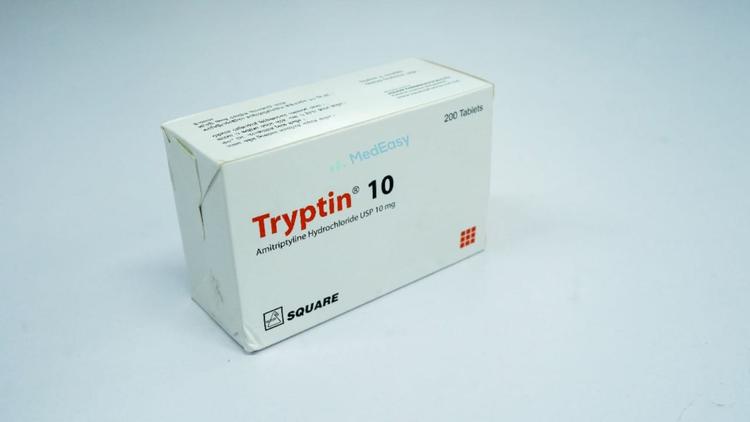 Tryptin 10 mg - ট্রিপটিন ১০ মি.গ্রা. ট্যাবলেট | MedEasy