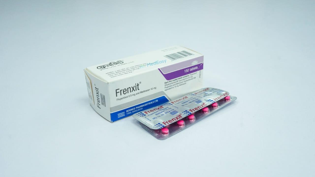 Frenxit 0.5 mg+10 mg - ফ্রেনজিট ট্যাবলেট | MedEasy