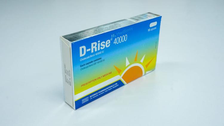 D Rise 40000 IU Capsule - ডি-রাইজ ৪০০০০ আই ইউ ক্যাপসুল | MedEasy