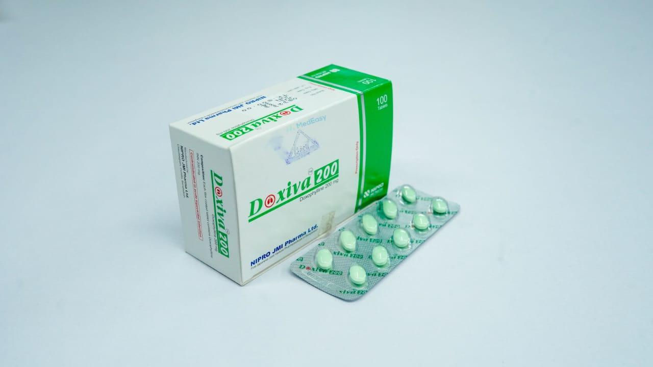 Doxiva 200 mg Tablet - ডক্সিভা ২০০ মি.গ্রা. ট্যাবলেট | MedEasy