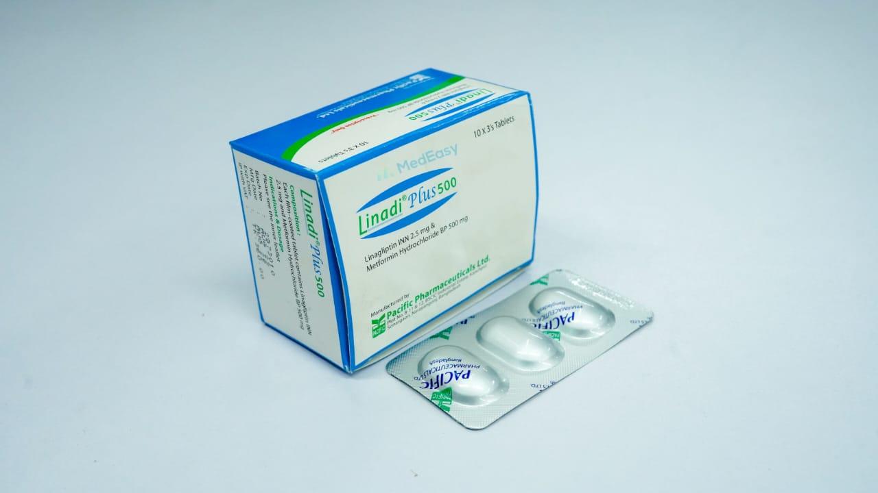 Linadi Plus 2.5 mg+500 mg | MedEasy