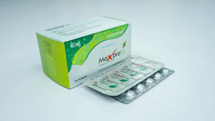 Maxpro 40 mg Capsule - ম্যাক্সপ্রো ৪০ মি.গ্রা. ক্যাপসুল | MedEasy