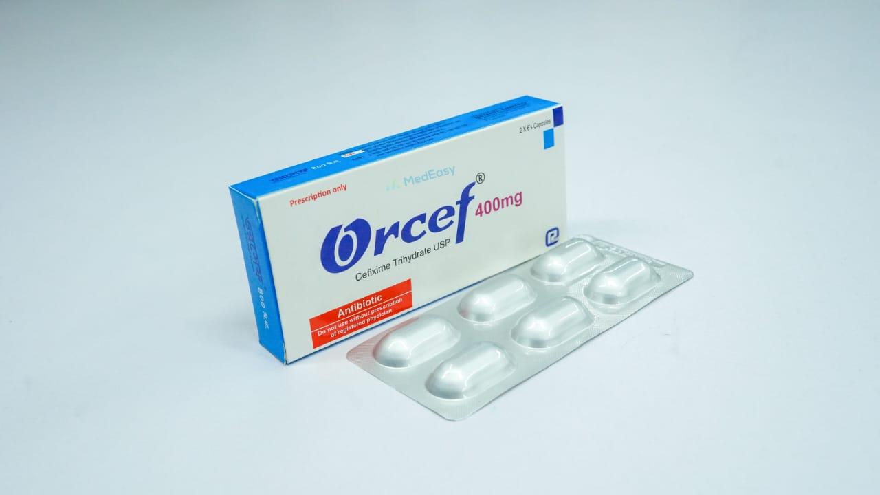 Orcef 400 mg Capsule | MedEasy