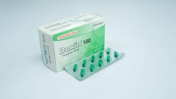 Doxin 100 Mg ডক্সিন ১০০ মিগ্রা ক্যাপসুল Medeasy