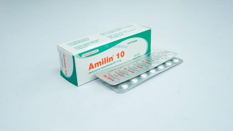 Amilin 10 mg - এমিলিন ১০ মি.গ্রা. ট্যাবলেট | MedEasy