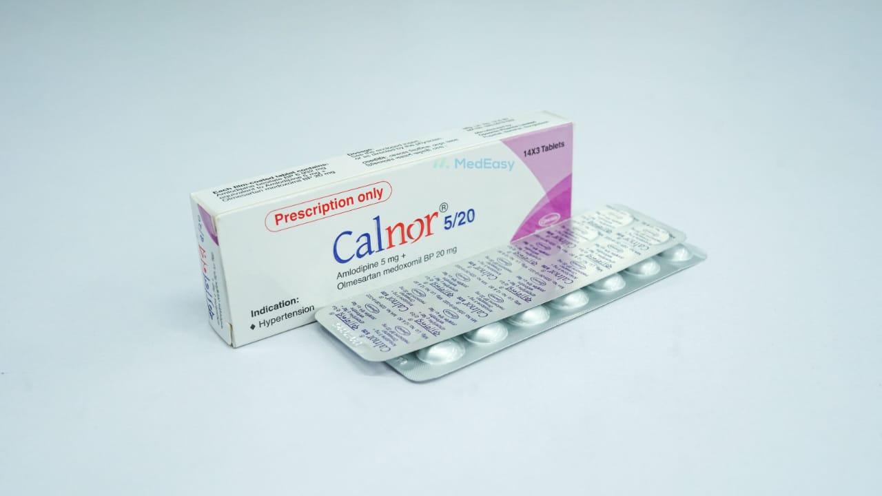 Calnor 5 mg+20 mg | MedEasy