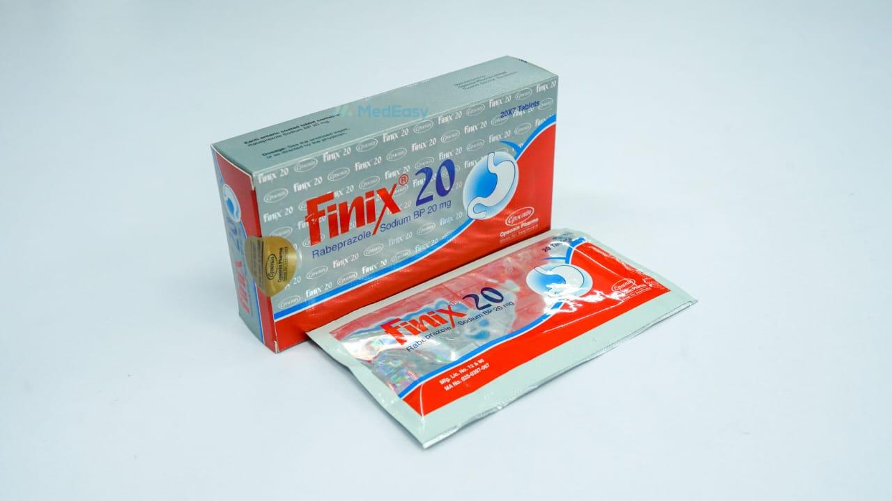 Finix 20 mg Tablet - ফিনিক্স ২০ মি.গ্রা. ট্যাবলেট | MedEasy