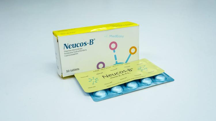Neucos B - নিউকস-বি ১০০ মি.গ্রা.+২০০ মি.গ্রা.+২০০ মাইক্রো গ্রাম ...