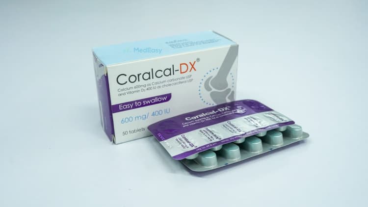 CoralCal DX Tablet - কোরালক্যাল-ডিএক্স ট্যাবলেট | MedEasy