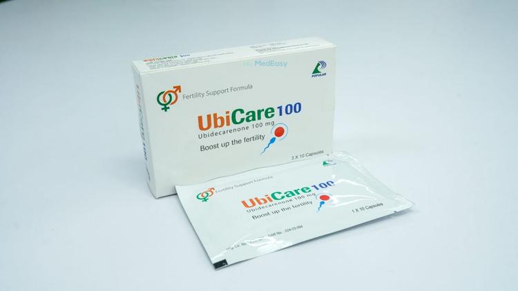 UbiCare 100 mg Capsule - ইউবিকেয়ার ১০০ মি.গ্রা. ক্যাপসুল | MedEasy