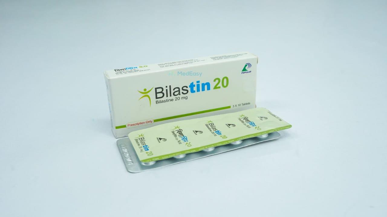Bilastin 20 mg Tablet - বিলাস্টিন ২০ মি.গ্রা. ট্যাবলেট | MedEasy
