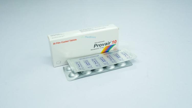 Provair 10 mg - প্রোভেয়ার ১০ মি.গ্রা. ট্যাবলেট | MedEasy