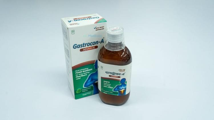 Gastrocon A 200 ml Suspension - গ্যাসট্রোকন এ (৫০০ মি.গ্রা.+১০০ মি.গ্রা.)/৫ মি.লি. সাসপেনশন ...