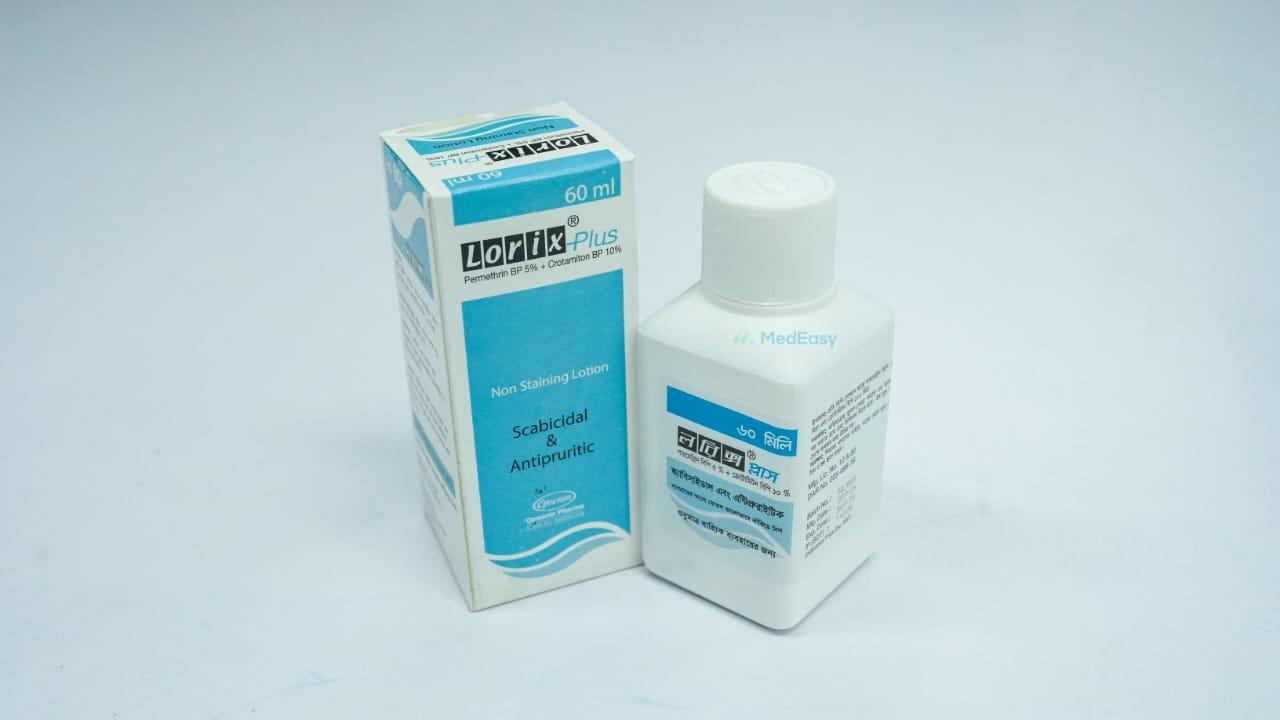 Lorix Plus 5%+10% lotion- লরিক্স প্লাস ৫%+১০% লোশন | MedEasy