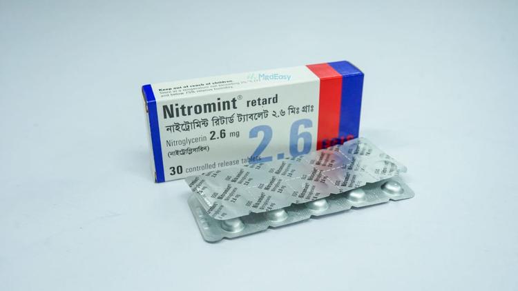 Nitromint Retard 2.6 mg | MedEasy