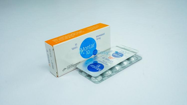 Montair 10 mg tablet - মনটেয়ার ১০ মি.গ্রা. ট্যাবলেট | MedEasy