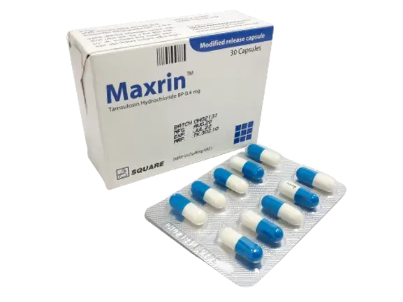 Maxrin 0.4 mg Capsule - ম্যাক্সরিন ০.৪ মি.গ্রা. ক্যাপসুল | MedEasy