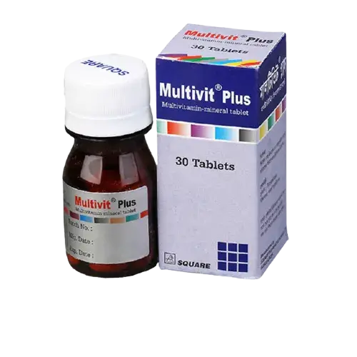 Multivit Plus Tablet - মালটিভিট প্লাস ট্যাবলেট | MedEasy