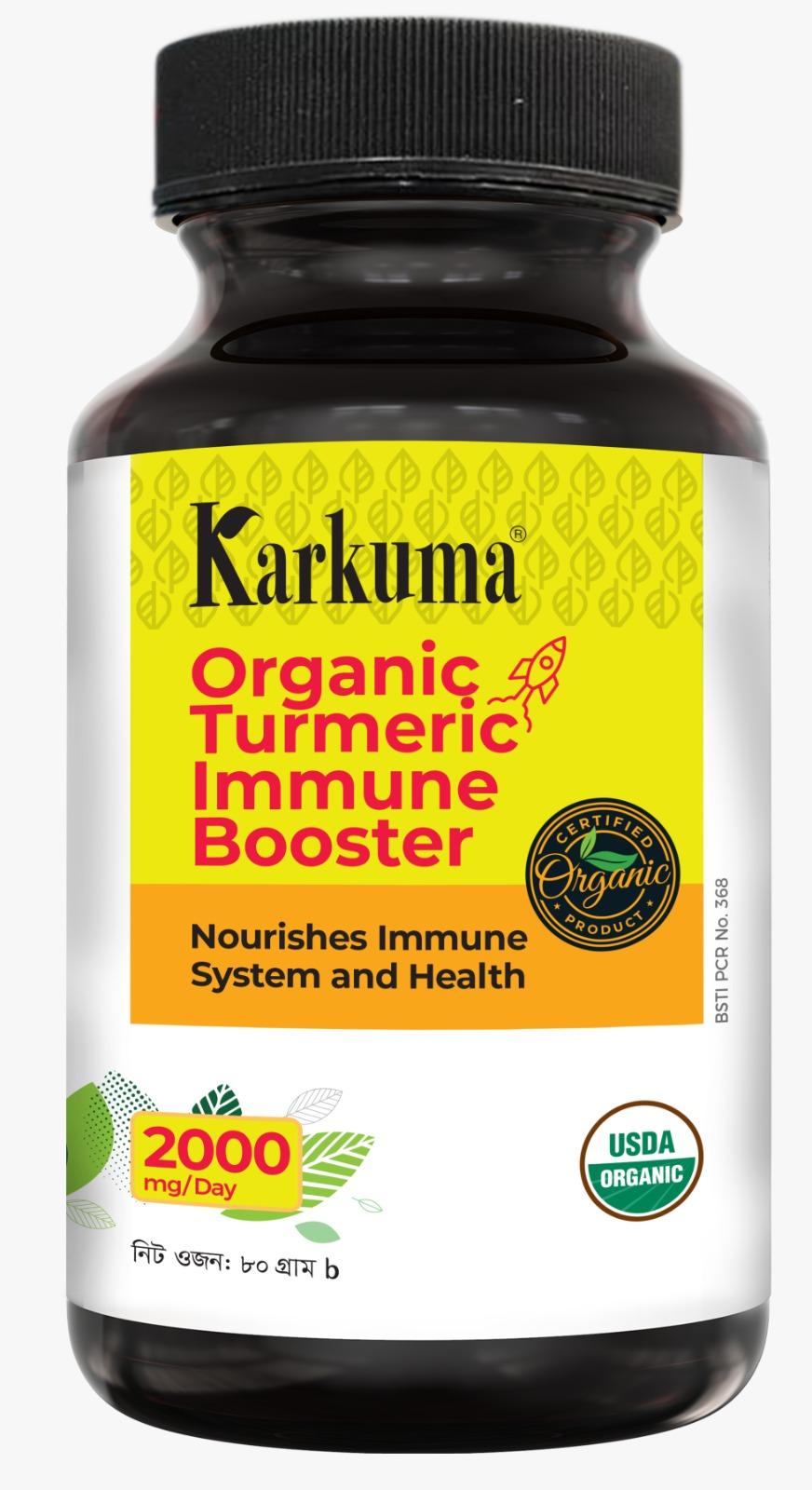 Karkuma Organic Turmeric Immune Booster 80 gm | MedEasy