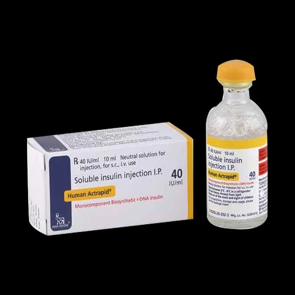 Actrapid 40 IU/10 ml Injection | MedEasy