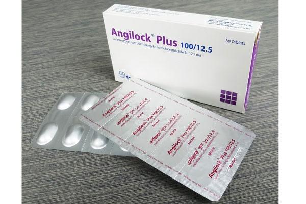 Angilock Plus 100 mg+12.5 mg Tablet - এনজিলক প্লাস ১০০ মি.গ্রা.+১২.৫ মি ...