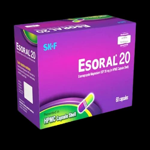 Esoral 20 mg Capsule | MedEasy