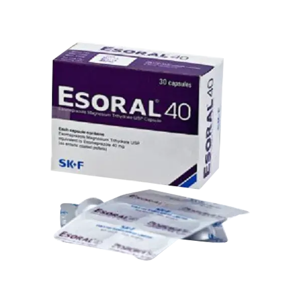 Esoral 40 mg Capsule | MedEasy
