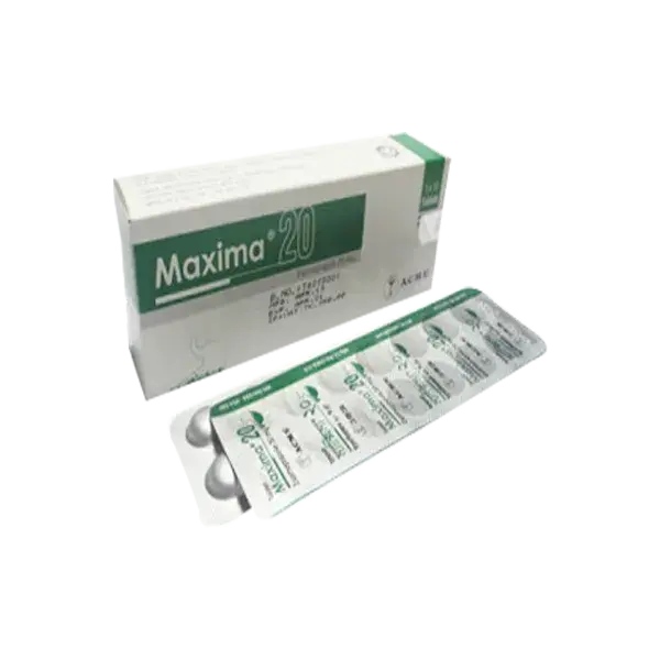 Maxima 20 mg Tablet | MedEasy