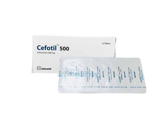 Cefotil 500 mg - সেফোটিল ৫০০ মি.গ্রা. ট্যাবলেট | MedEasy